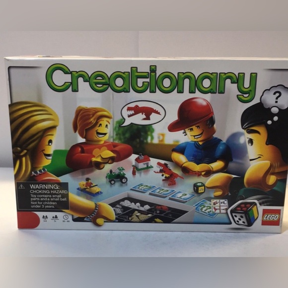 Lego | Games | Lego Creationary 3844 Complete Winstructions Original ...